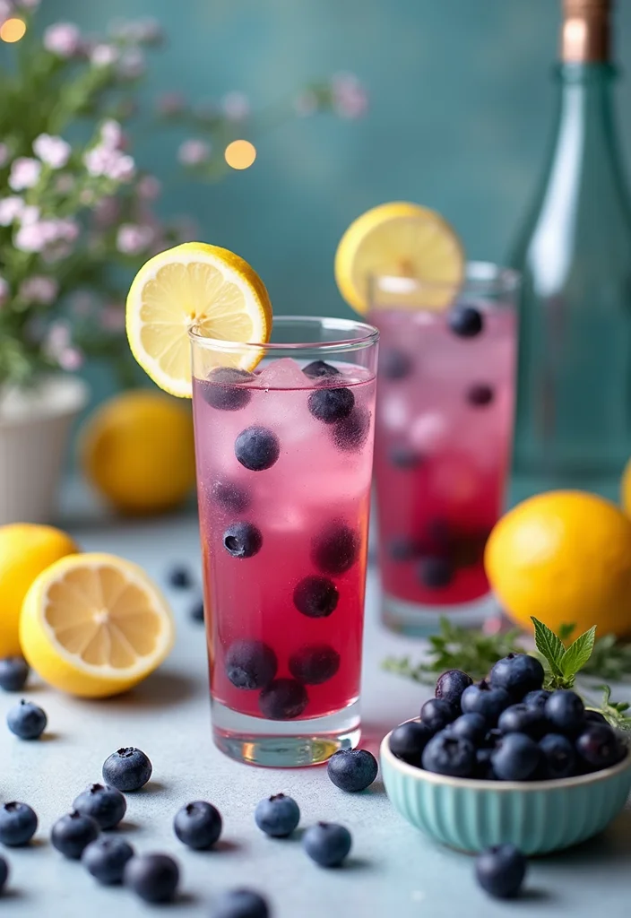 10 Blueberry Lemon Cocktail Recipes for Bright Sweet Tangy Flavor - Roaffee
